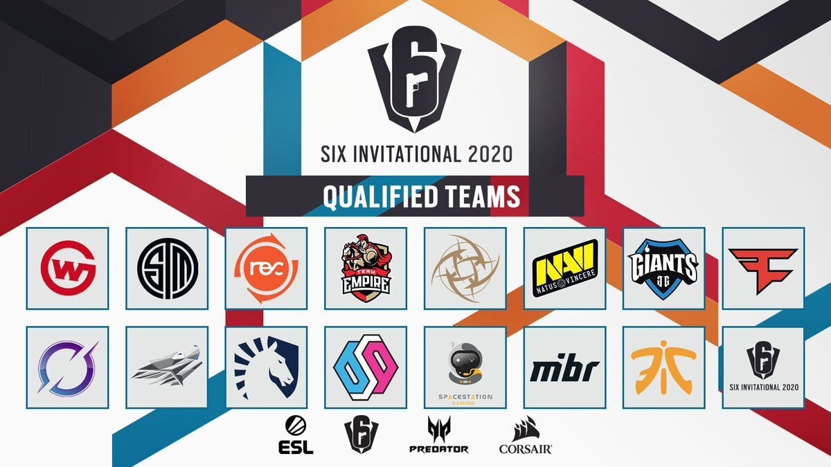 Which Teams Are Attending Six Invitational 2020? - Hotspawn