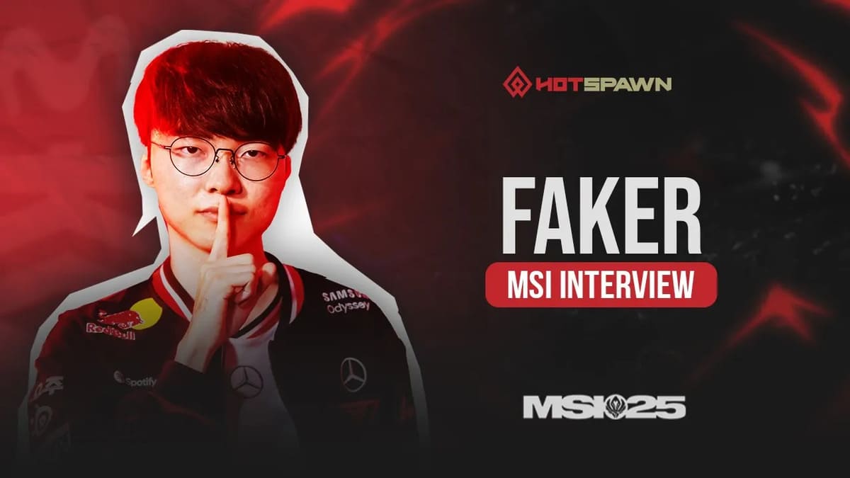 T1 Faker: "I Don't Know Anything About TV Shows... It's Like Asking An Iron Player How To Play ...