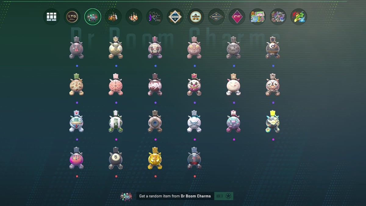 All CS2 Dr Boom Charms (Grenade Charms) - Hotspawn